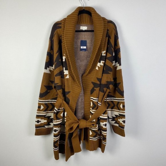 Lucky Brand | Sweaters | Lucky Brand Aztec Southwestern Cardigan ...